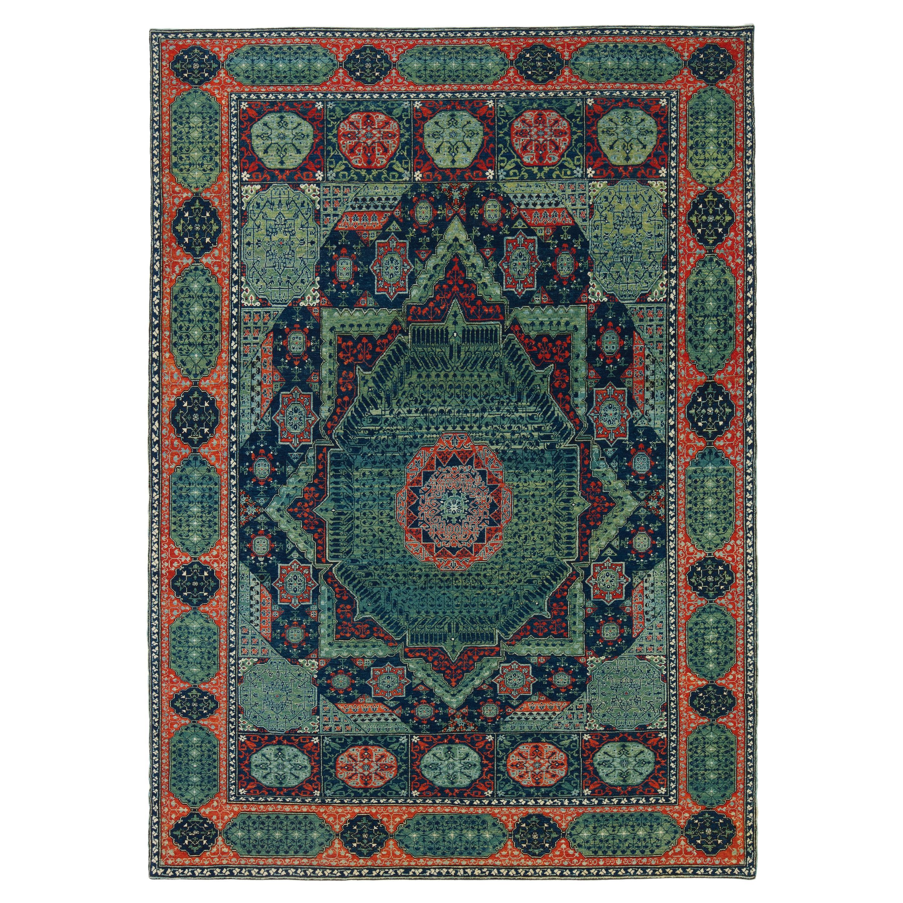 Ararat Rugs the Simonetti Mamluk Carpet 16th Century Revival, Natural ...
