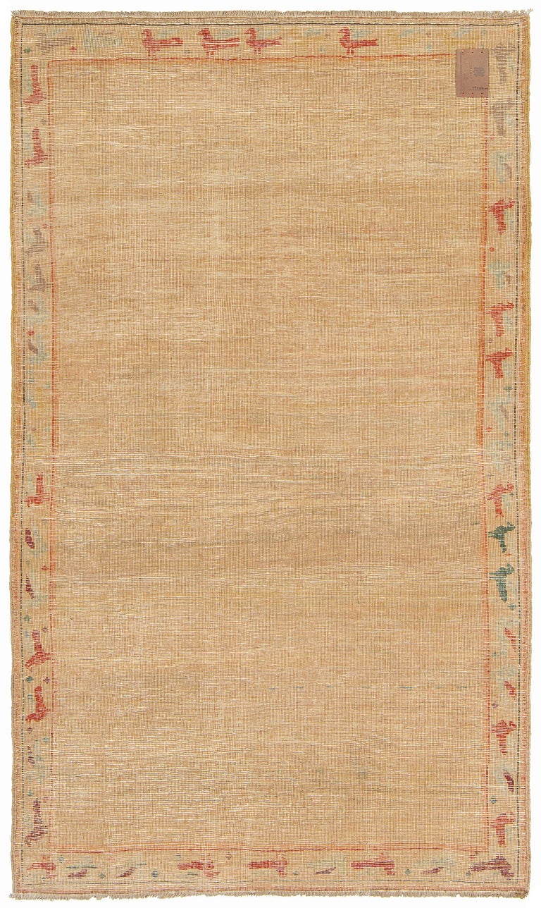 Ararat Rugs the Yellow-Brown Color Rug, Modern Desert Sand Carpet ...