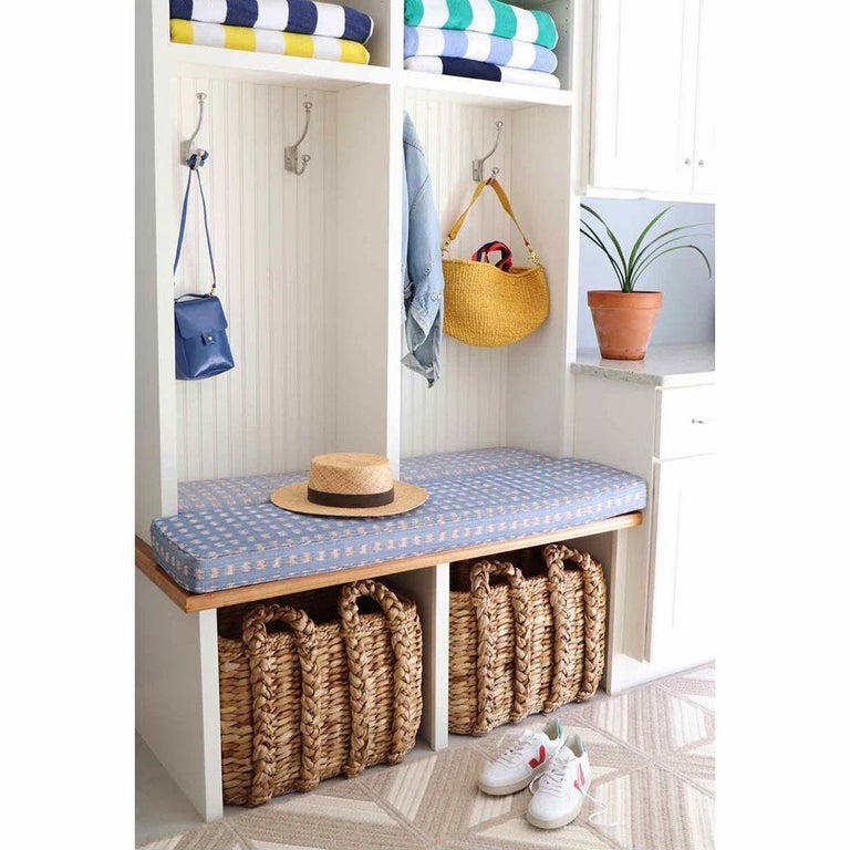 Araz Natural Woven Wool Rug in Light Grey, Custom Made in USA For Sale ...