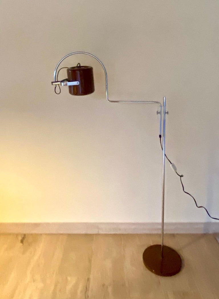 Arc Articulated Lamp by J.J. Hoogervorst Anvia, 1960s For Sale at 1stDibs