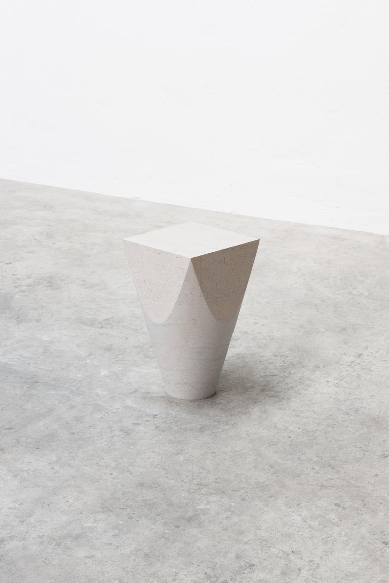 Arch Buffon Marble Side Table by Frédéric Saulou For Sale at 1stDibs