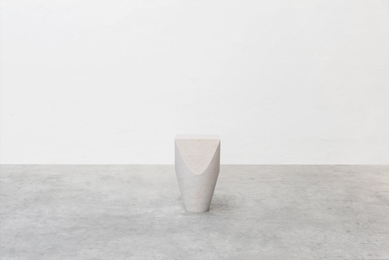 Arch Buffon Marble Side Table by Frédéric Saulou For Sale at 1stDibs