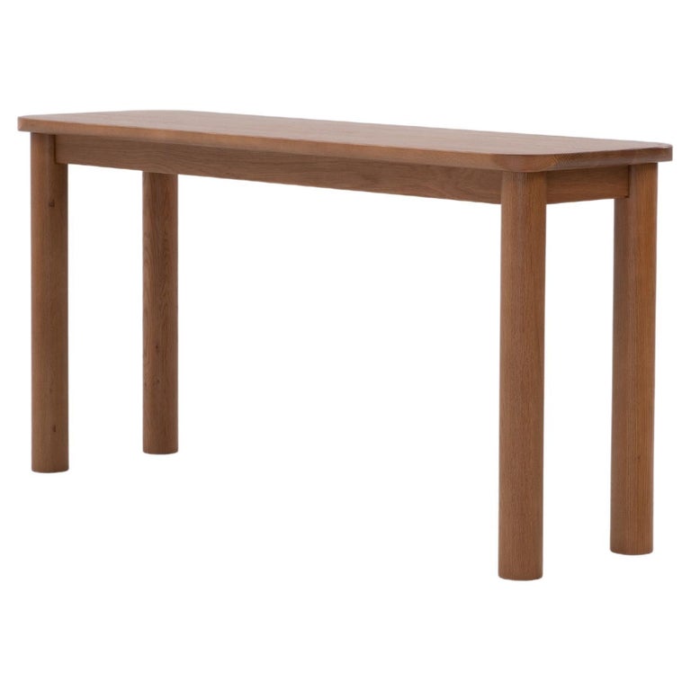Arc Console Table, Minimalist Sienna Console Table in Wood For Sale at ...