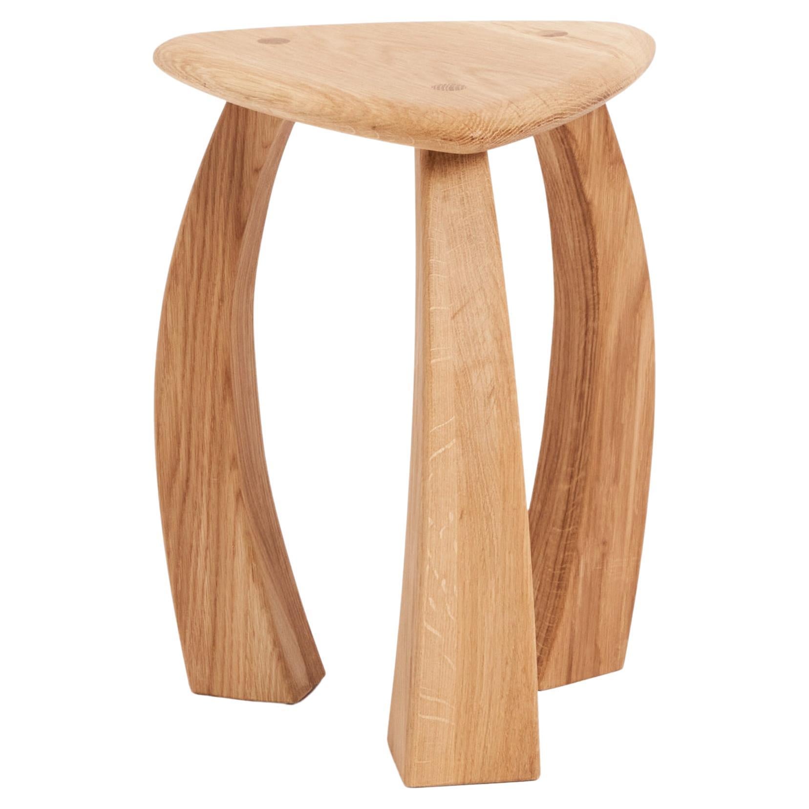 Arc De Stool 52 in Oak by Project 213A For Sale at 1stDibs
