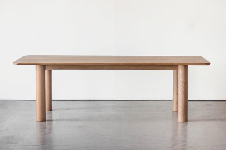 Arc Dining Table, Sienna, Minimalist Dining Table in Wood For Sale at ...