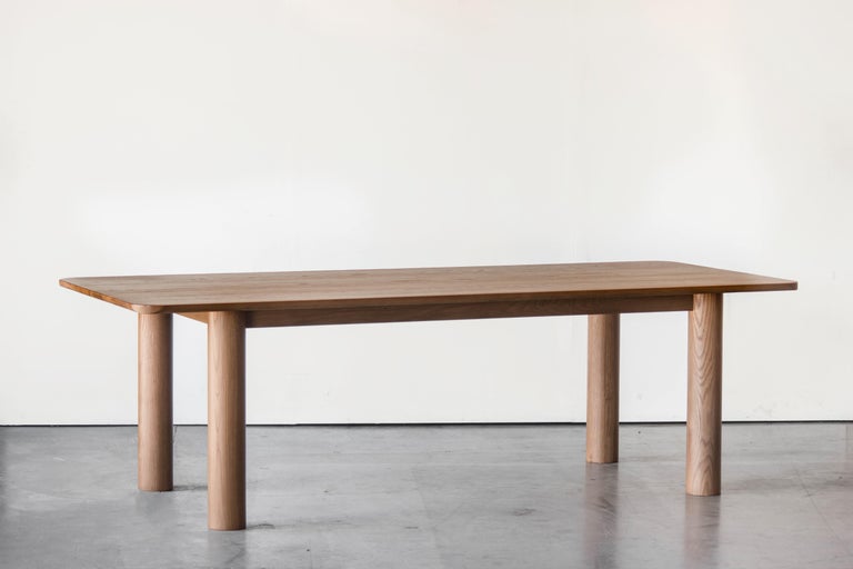 Arc Dining Table, Sienna, Minimalist Dining Table in Wood For Sale at ...