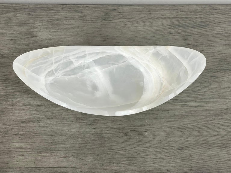 Arc Shaped Onyx Bowl For Sale at 1stDibs