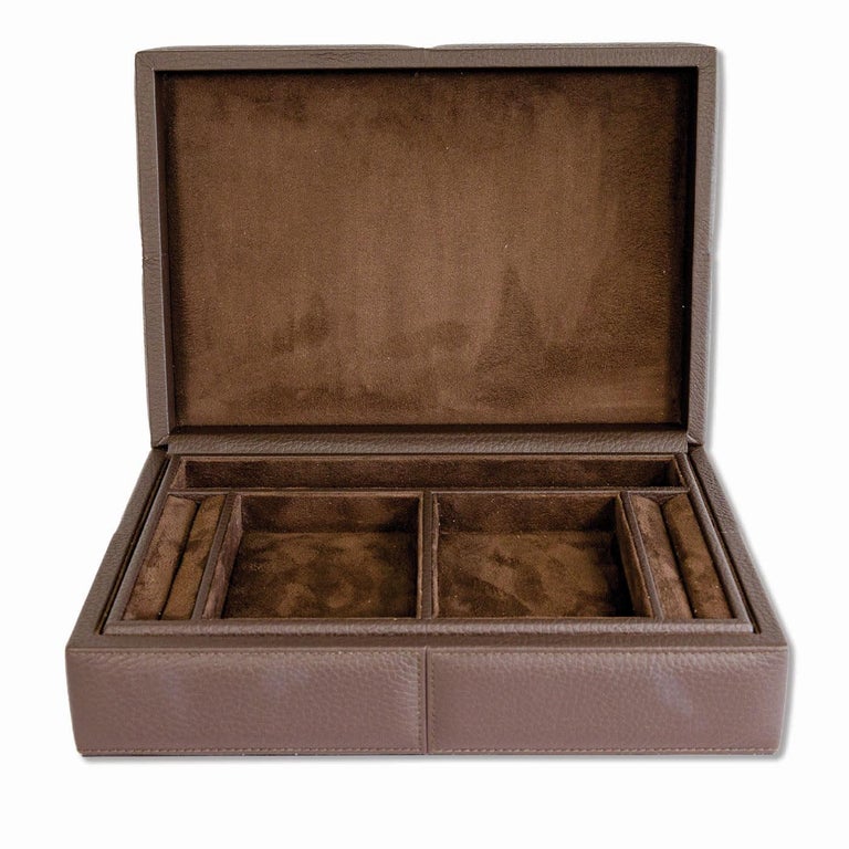 Arca Brown Watch Box For Sale at 1stDibs