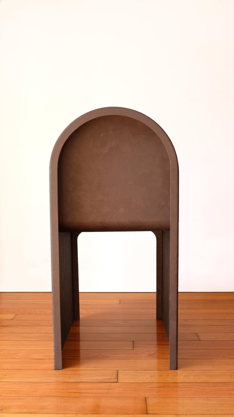 Arcade Contemporary Chair in Aluminium For Sale at 1stDibs