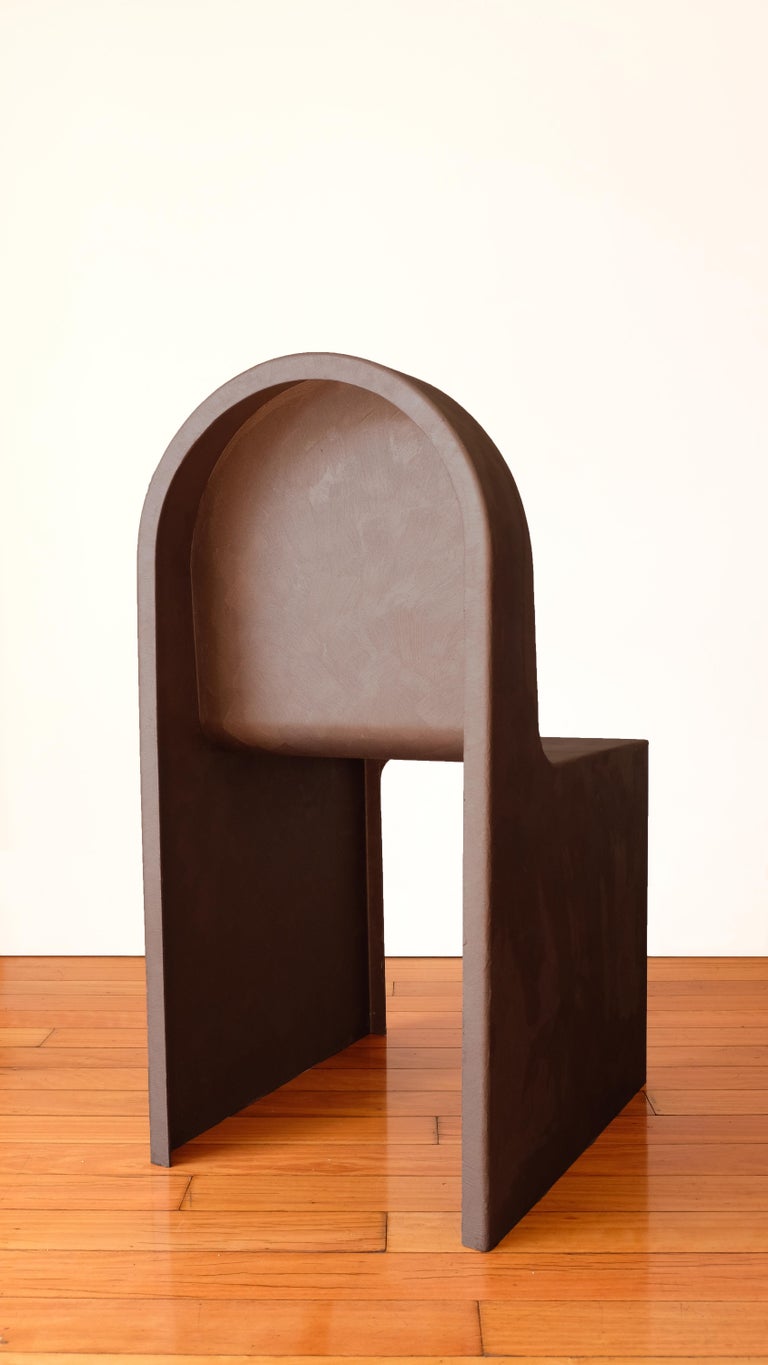 Arcade Contemporary Chair in Aluminium For Sale at 1stDibs