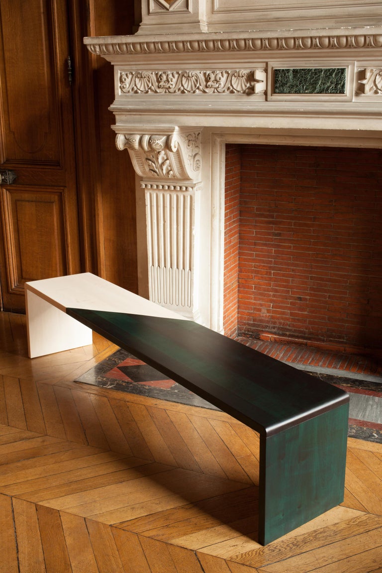 Arcadia Bench, Albane Salmon For Sale at 1stDibs