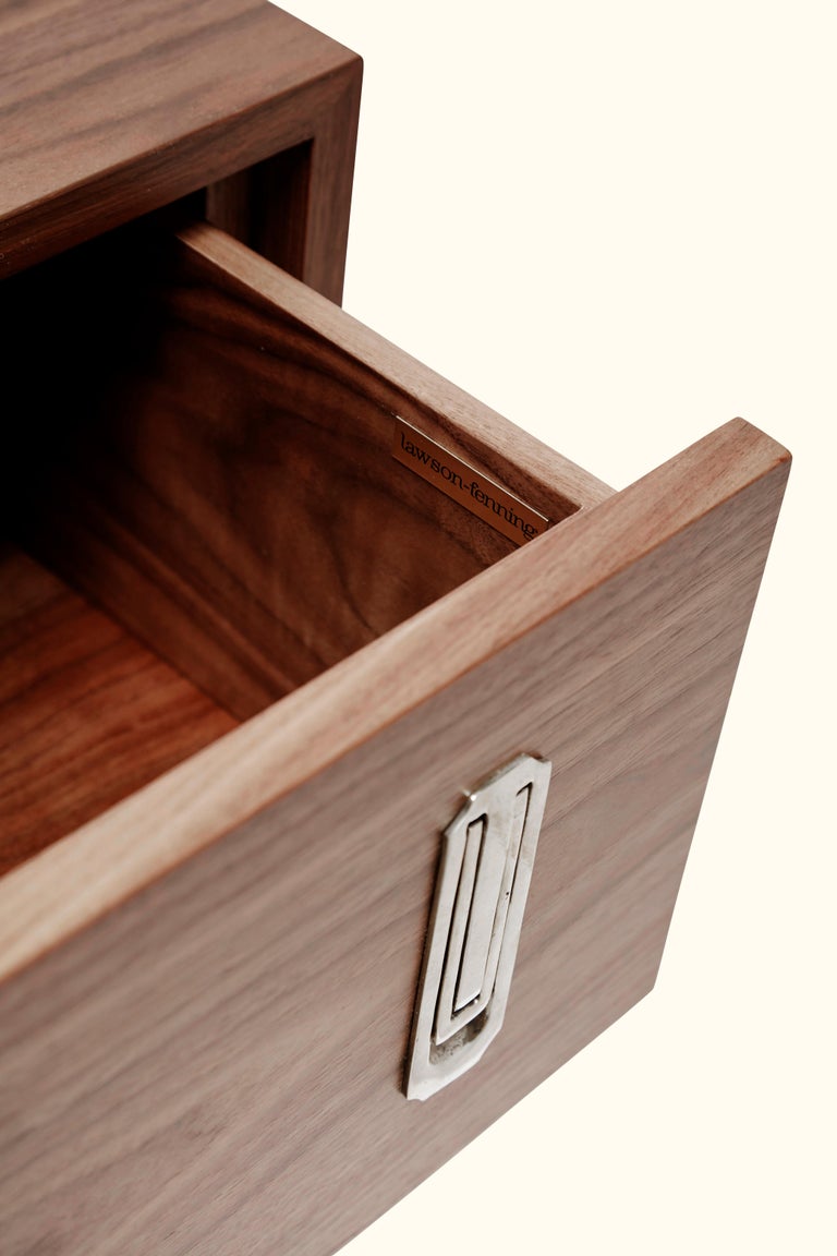 Walnut Arcadia Side Table by Lawson-Fenning For Sale at 1stDibs