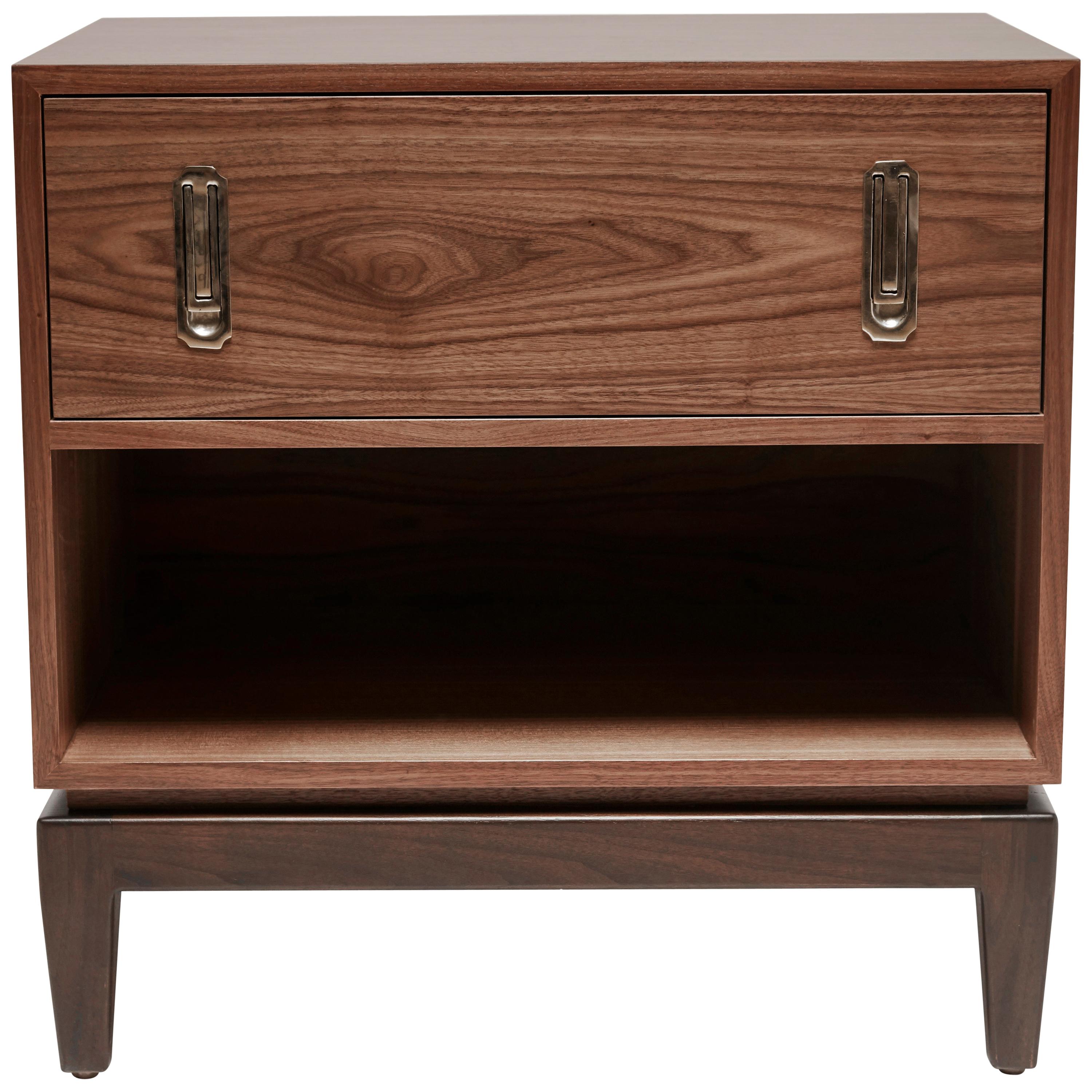 Walnut Arcadia Side Table by Lawson-Fenning For Sale at 1stDibs
