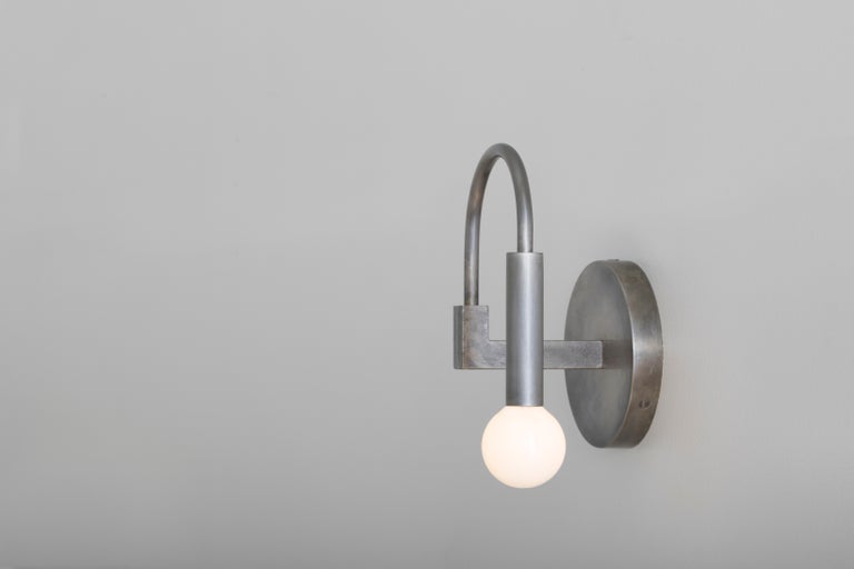 Arch, a Contemporary Wall Sconce in Vintage Silver, Available ADA ...