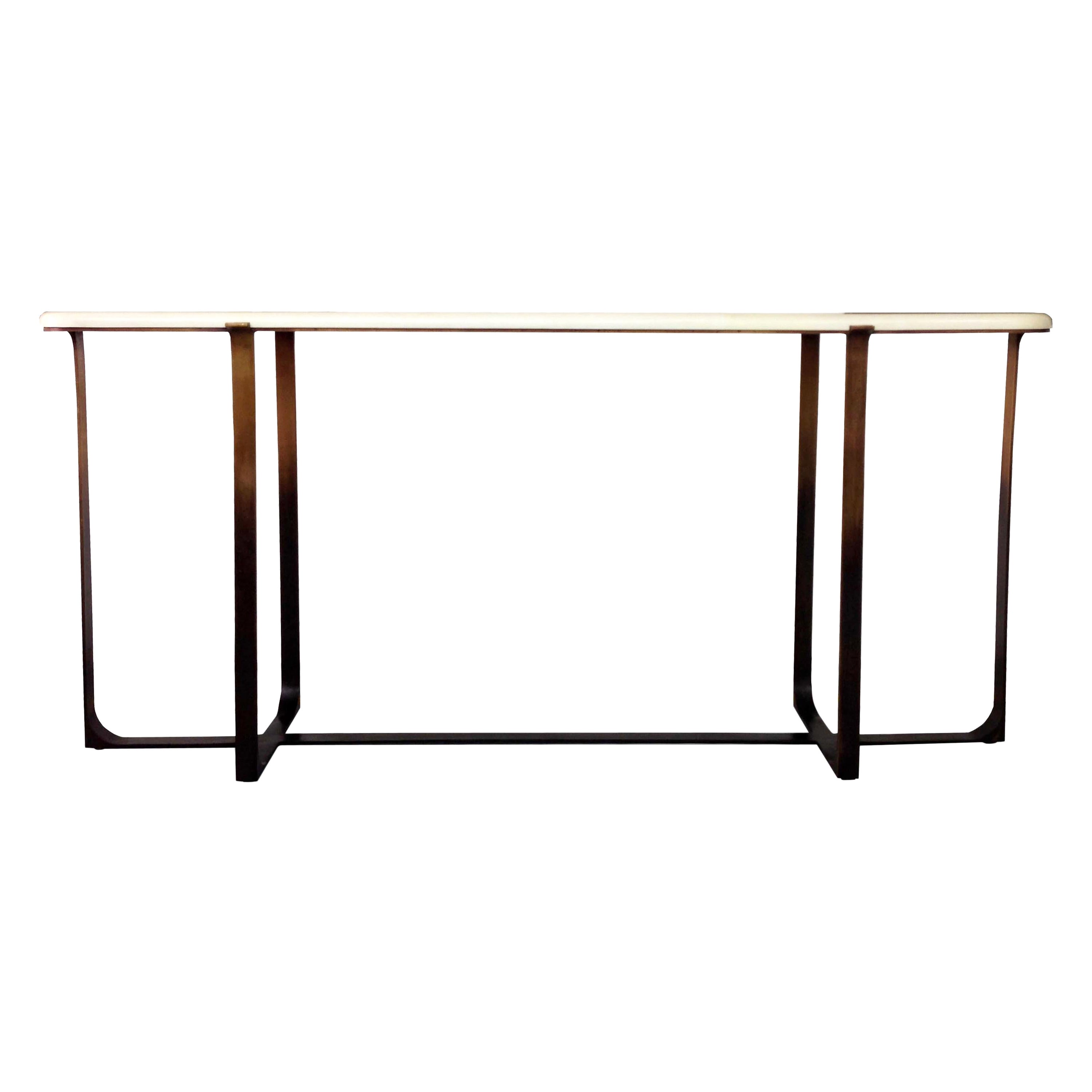 Bronze Dali Console Table in Ombre Finish by Elan Atelier (Preorder ...