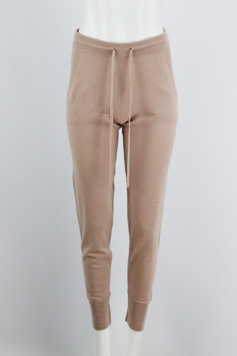 Arch4 Cashmere Track Pants Small For Sale at 1stDibs