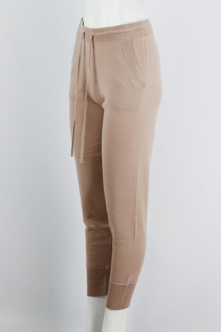 Arch4 Cashmere Track Pants Small For Sale at 1stDibs