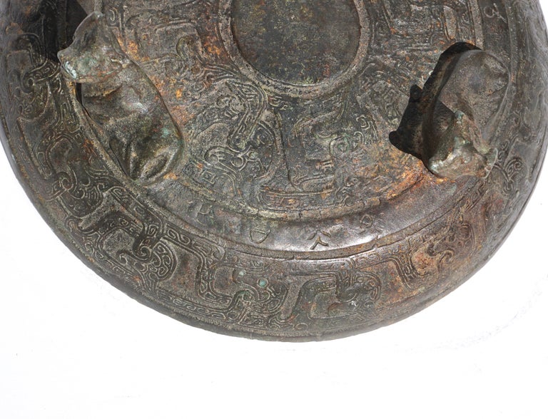 Archaic Bronze Ding Warring States Period For Sale at 1stDibs