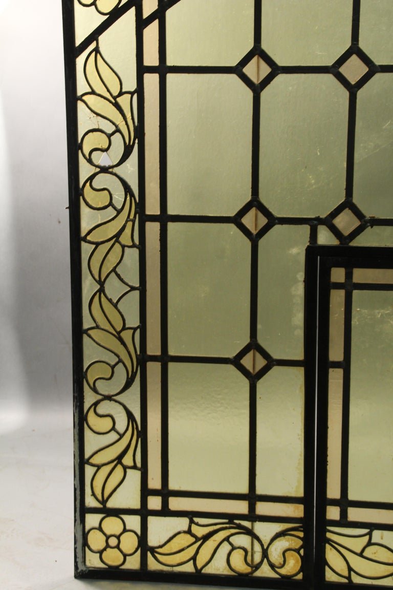 Arched 1920s Window with Moving Inside Panel at 1stDibs