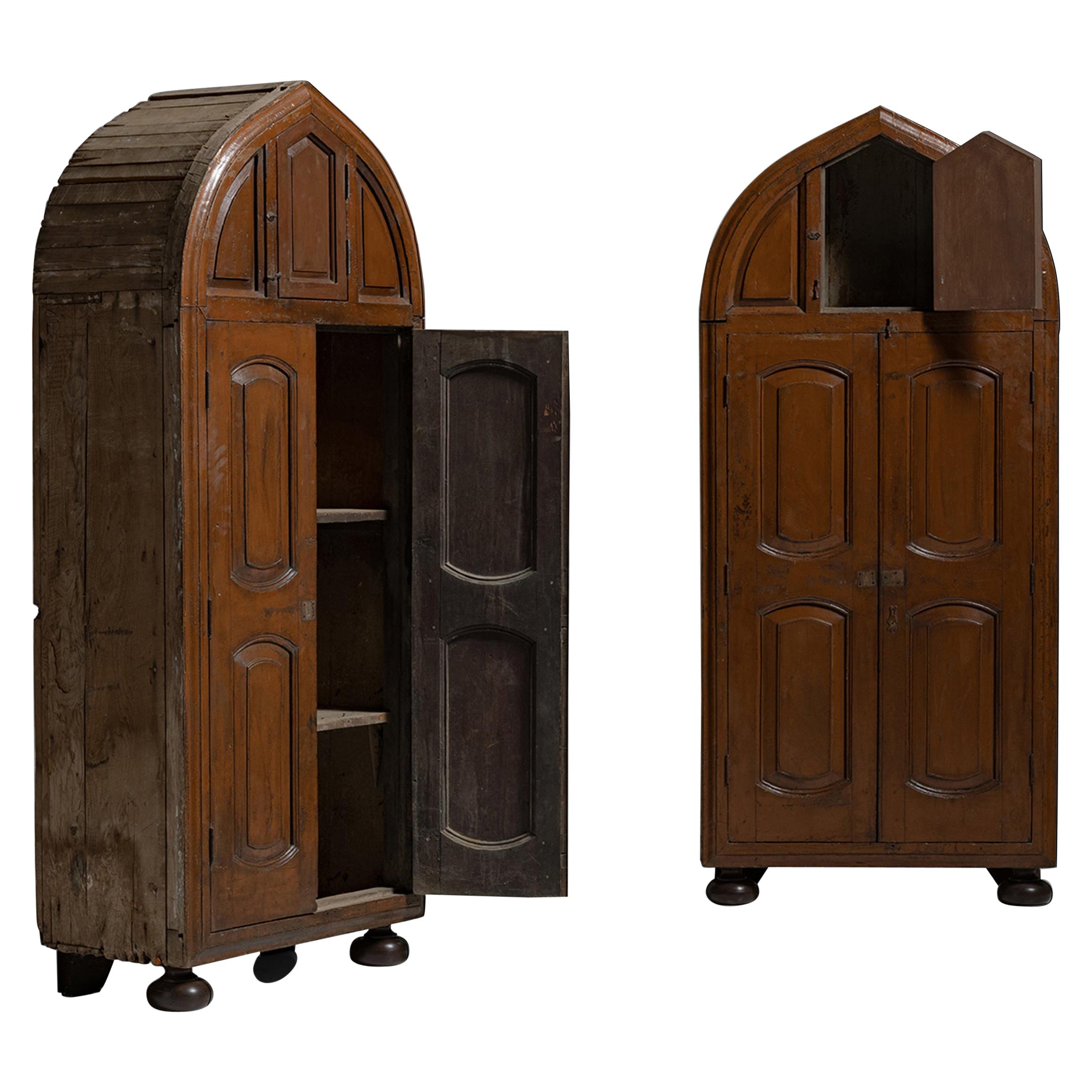 English Storage Grain Bin Cabinet at 1stDibs