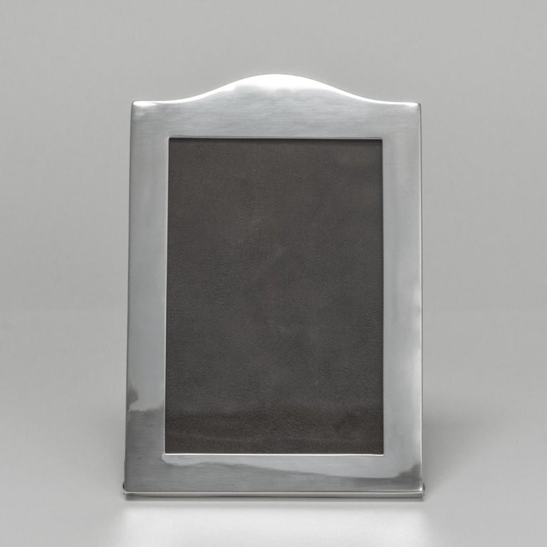Arched Top Small Silver Frame, Hallmarked London, 1919 For Sale at 1stDibs