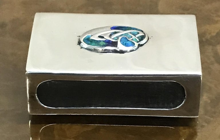 Archibald Knox Cymric Sterling Silver Vesta Matches Case Liberty's and ...