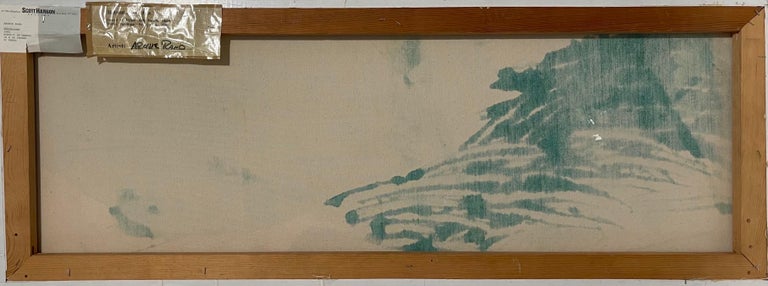 Archie Rand - Large Archie Rand Abstract Expressionist Cartoon Oil ...