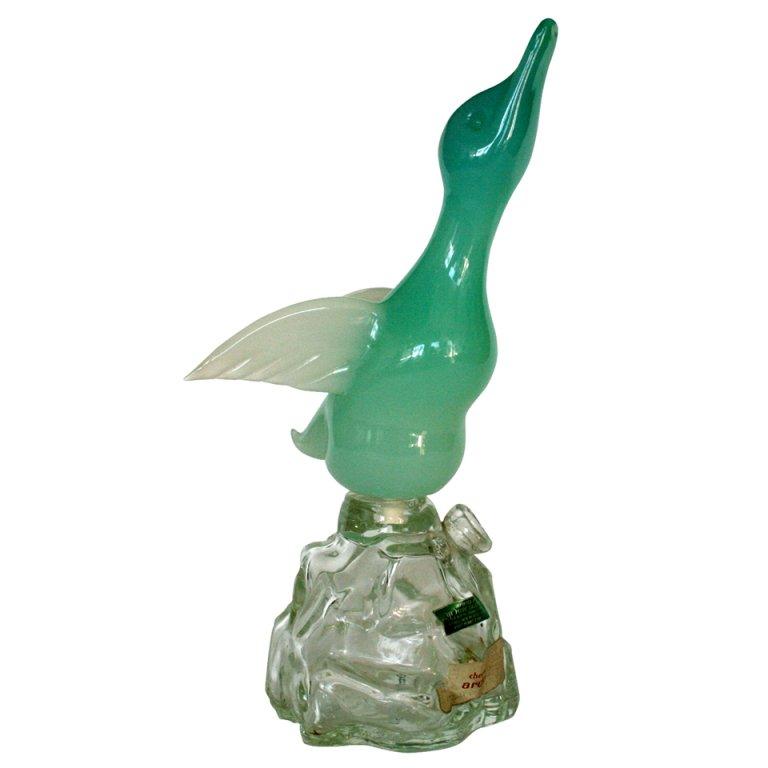 Archimede Seguso Alabastro Murano Duck Decanter Bottle For Sale at 1stDibs
