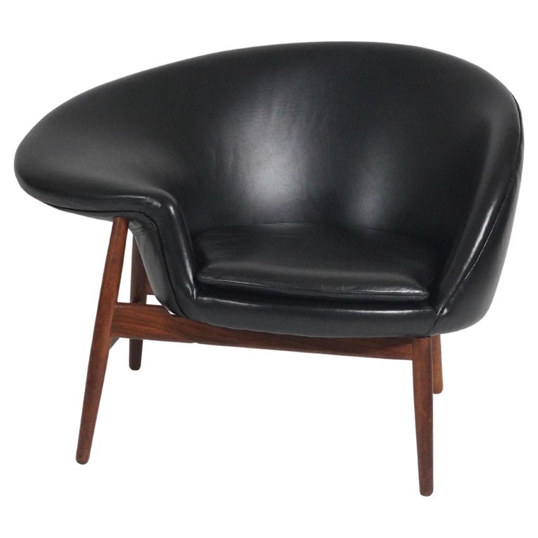 Architect Hans Olsen (1916-2016) Fried Egg Lounge Chair Danish Modern ...