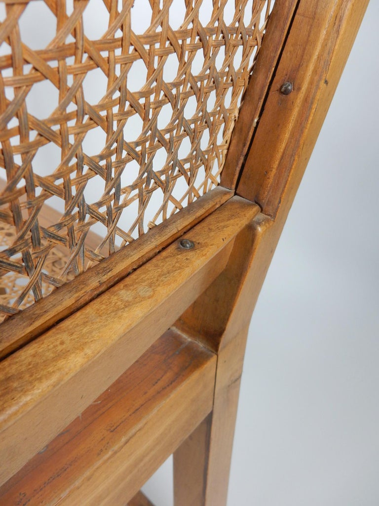 Architect Oskar Strnad 1879-1935 Pine and Cane Arm Chair 1920's Art ...