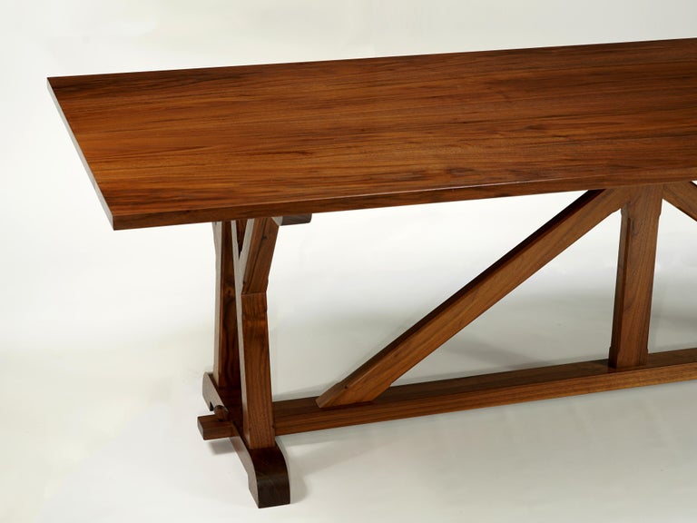 "Architects Table" Classic Arts and Crafts Dining Table in Walnut For ...