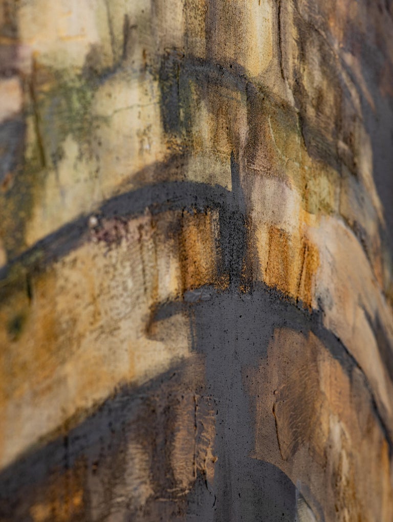 Architectural Abstract Painting by Barbara Rosenzweig For Sale at 1stDibs