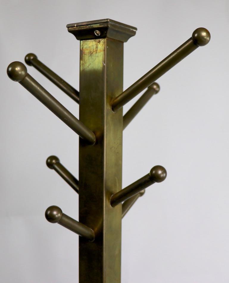 Architectural Brass Coat Tree at 1stDibs | architectural brass for sale