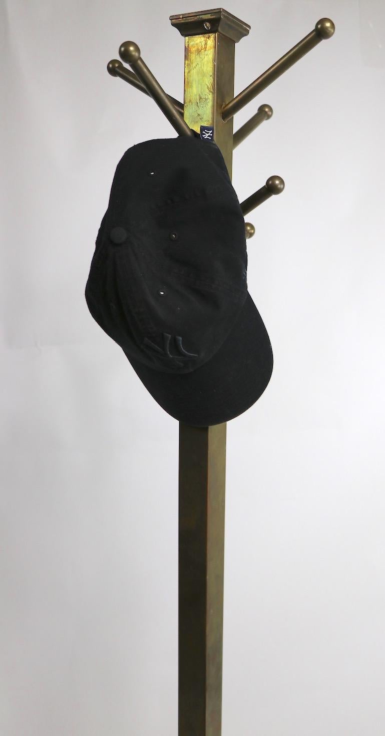 Architectural Brass Coat Tree at 1stDibs | architectural brass for sale