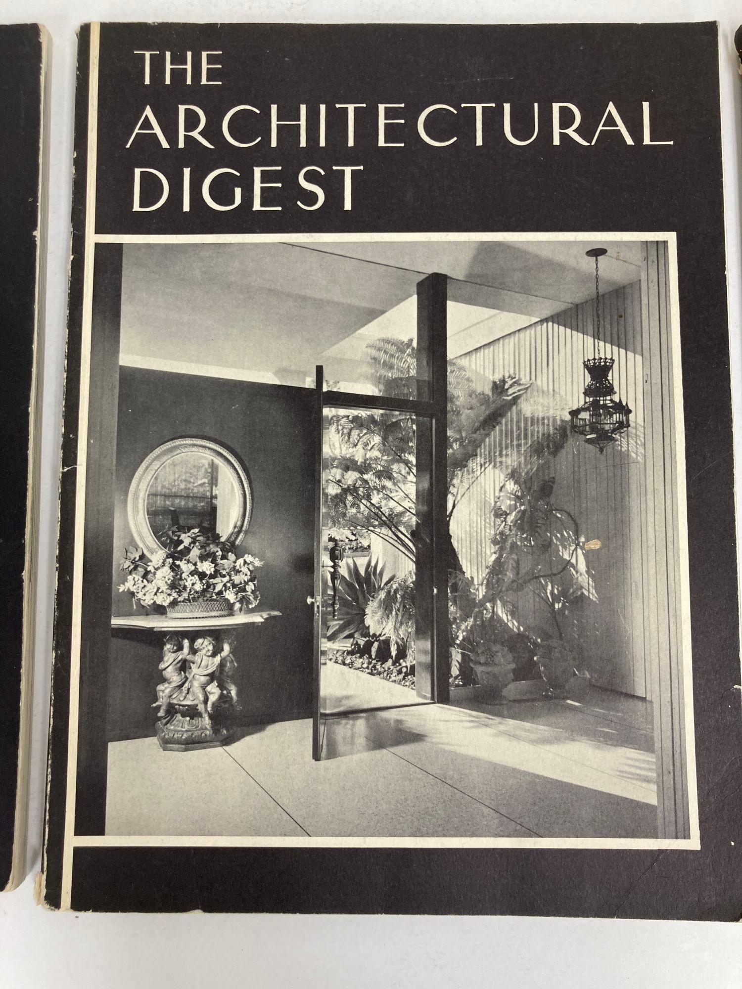 Architectural Digest 1956 Issues Magazines For Sale at 1stDibs