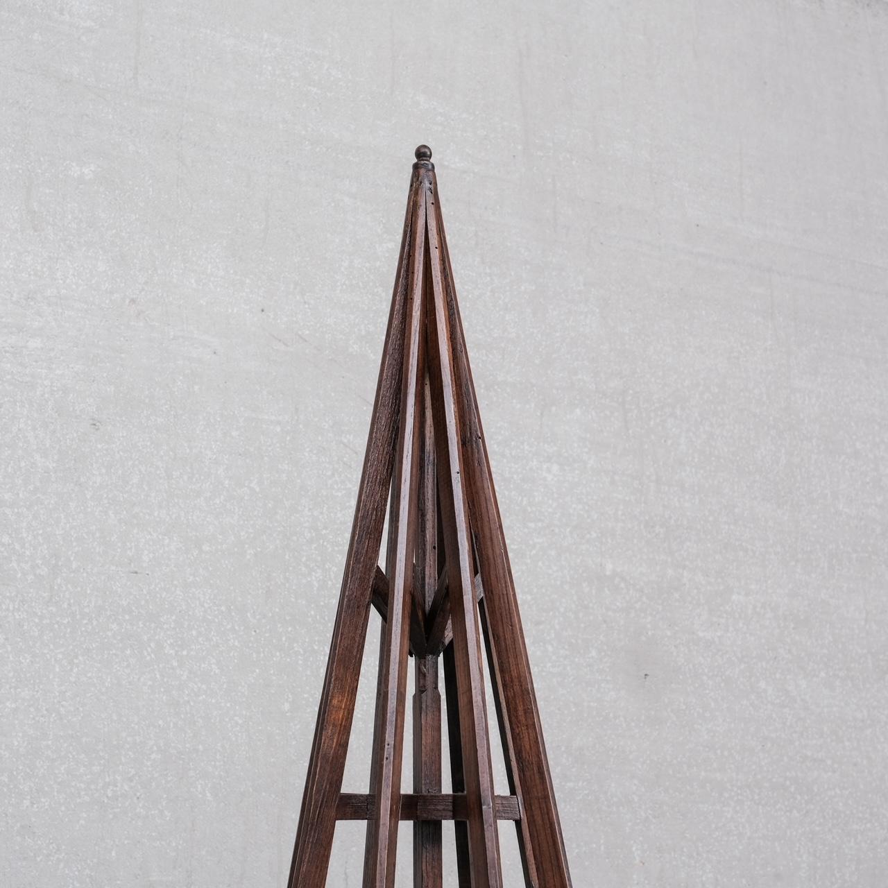 Architectural French Apprentice Model of a Conical Spire For Sale at ...