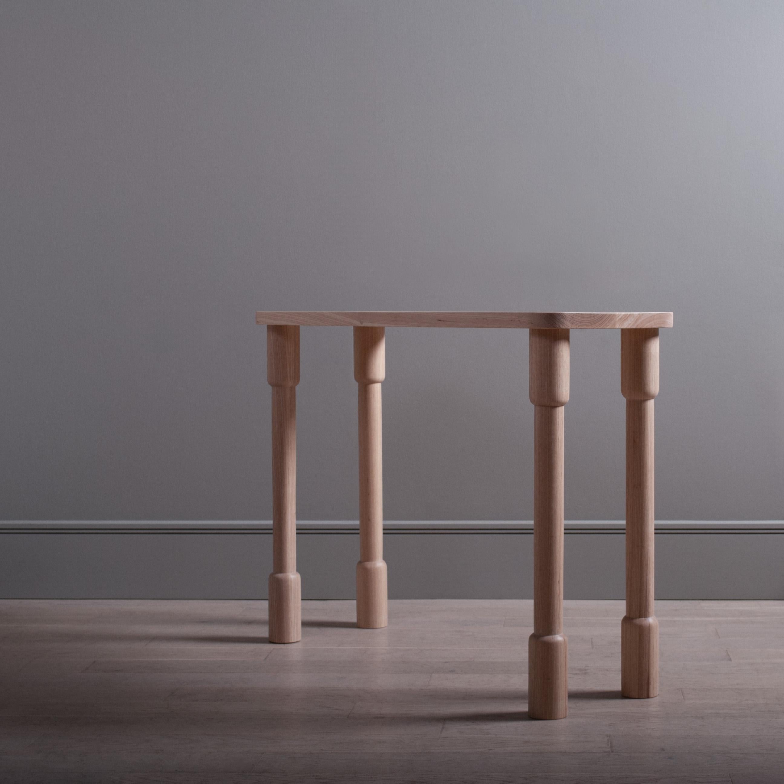 Architectural Handcrafted English Table For Sale at 1stDibs