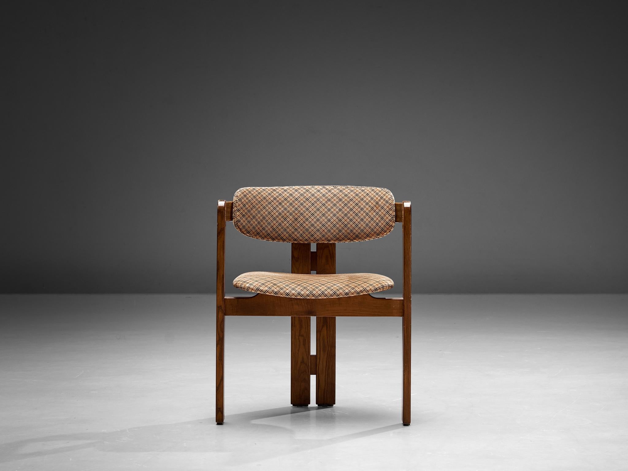 Architectural Italian Armchair with Bentwood Frames For Sale at 1stDibs