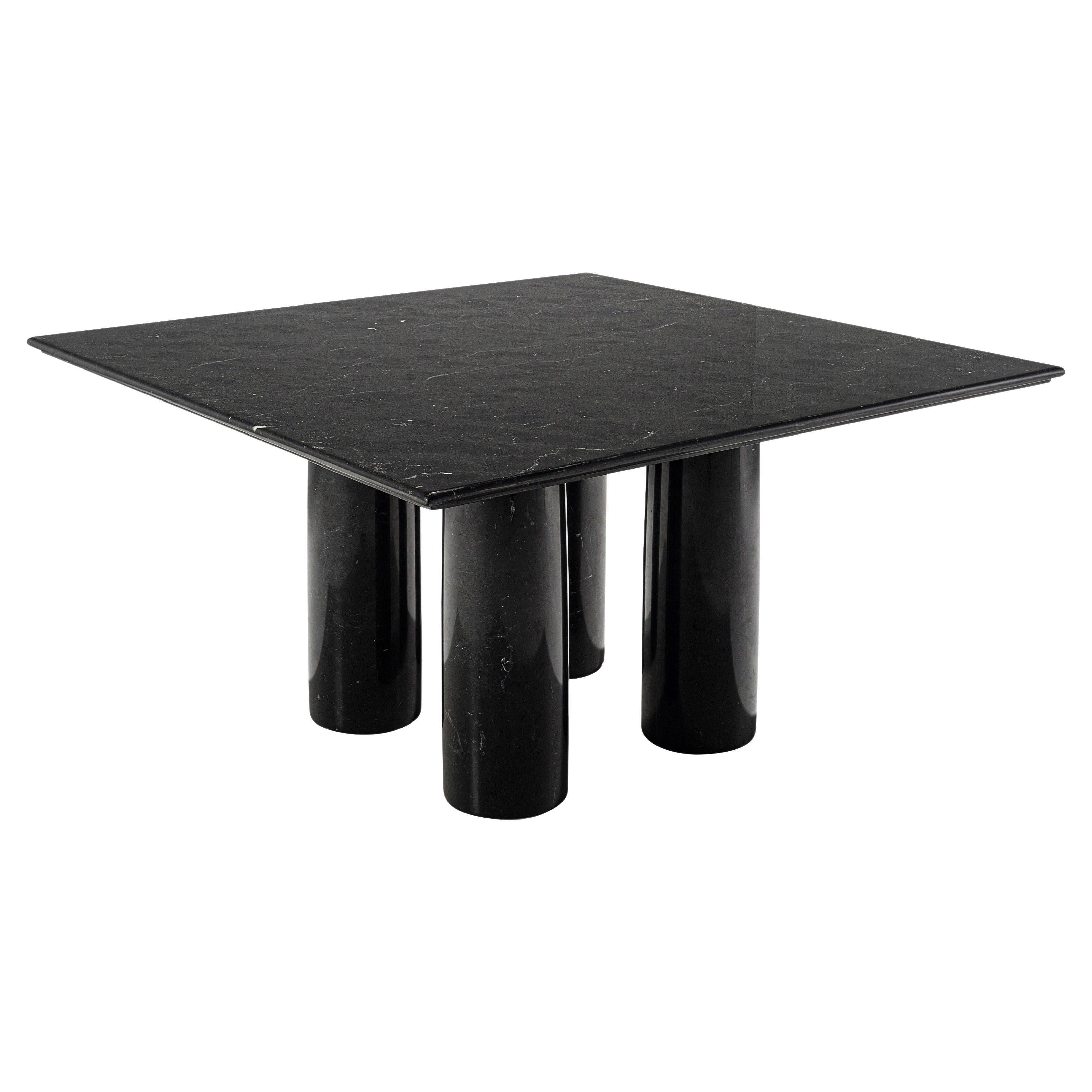 "Il Colonnato" Coffee Table in Carrara Marble by Mario Bellini, 1970s ...