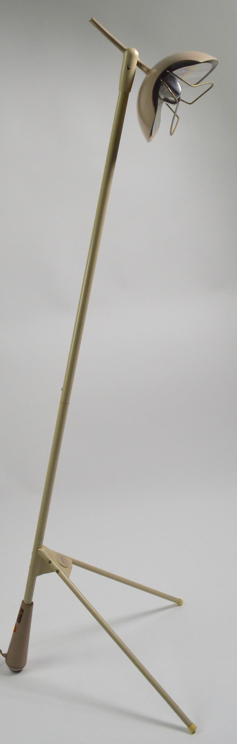 Architectural Mid Century Sun Lamp Bikini by Hanovia at 1stDibs