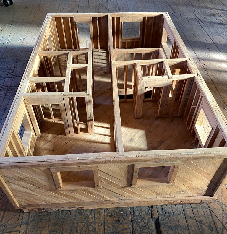 Architectural Model of a Timber Framed House For Sale at 1stDibs