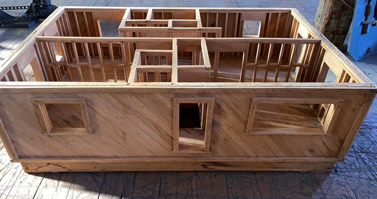 Architectural Model of a Timber Framed House at 1stDibs