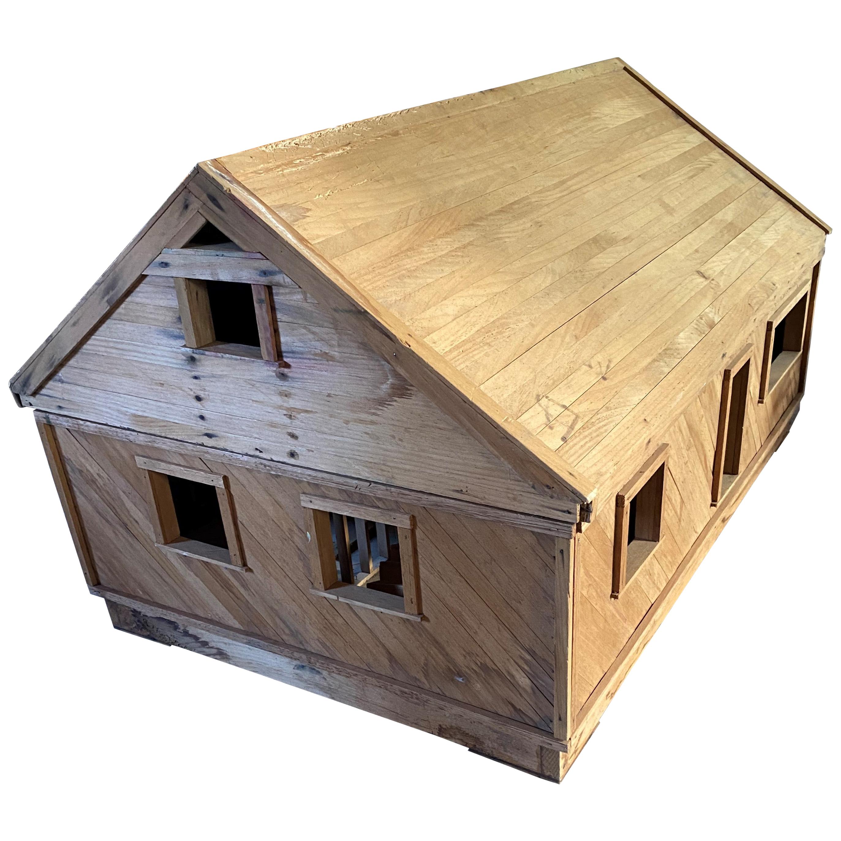Architectural Model of a Timber Framed House at 1stDibs