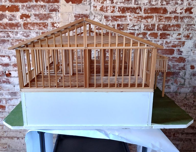 Architectural Model of Timber Framed House For Sale at 1stDibs