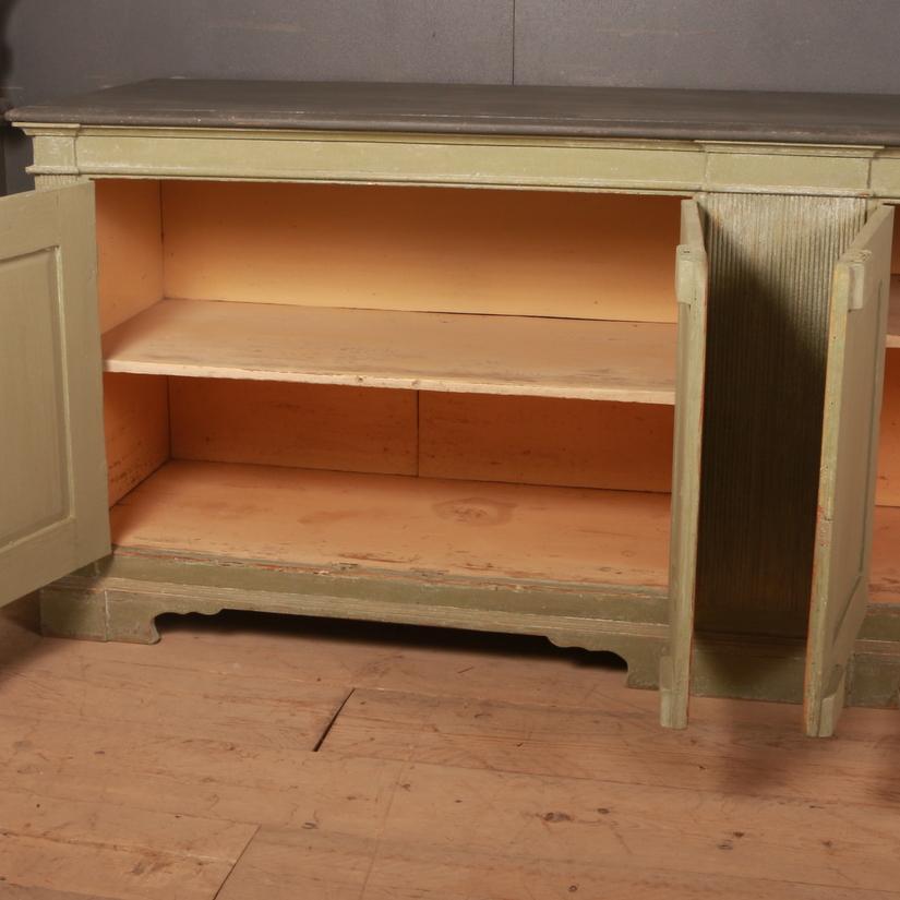 Architectural Painted Sideboard at 1stDibs