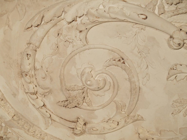 Architectural Plaster and Wood Overdoor Panel from Provence, France at ...