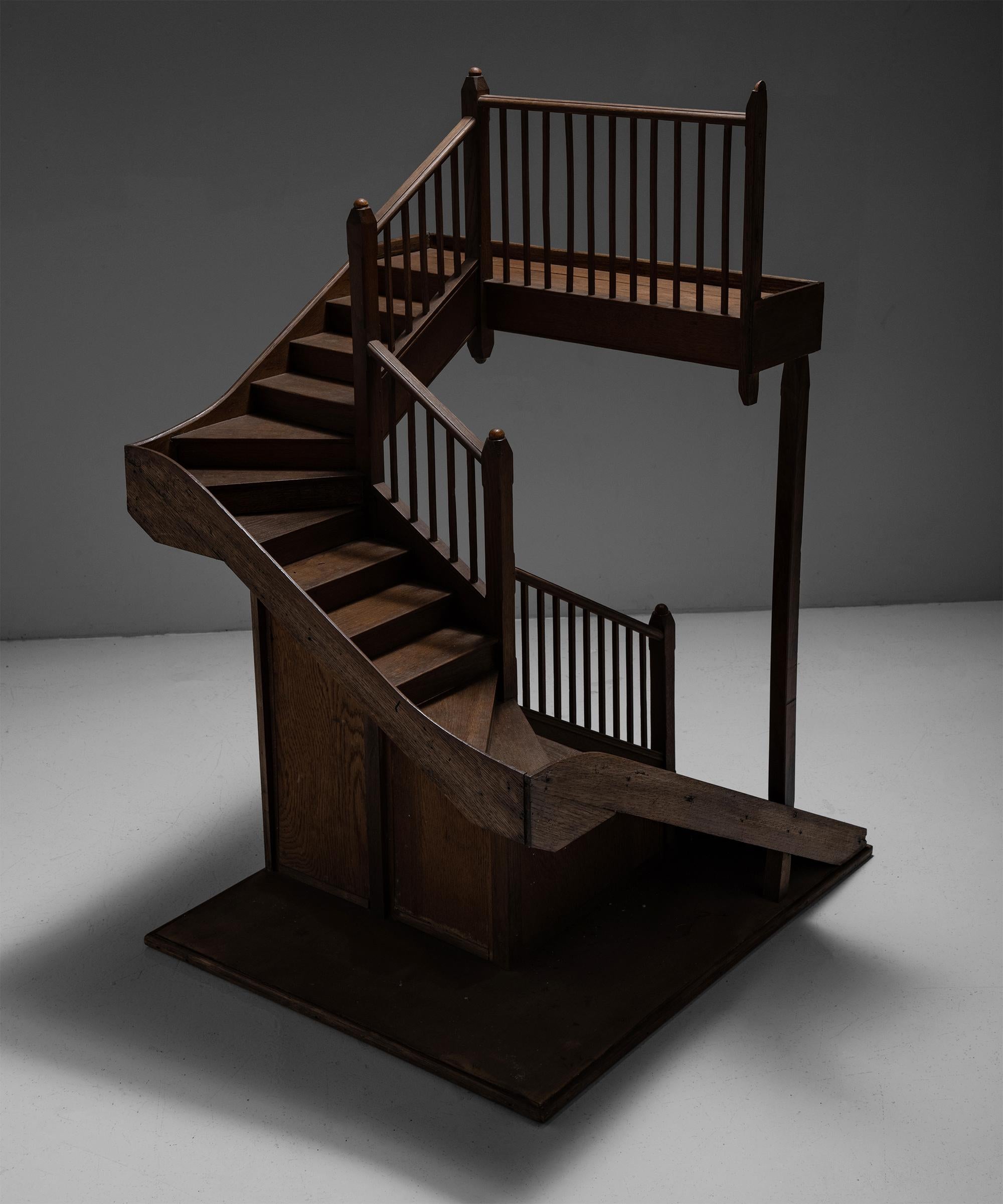 Architectural Staircase Model, England, Circa 1900 at 1stDibs | 1900 ...