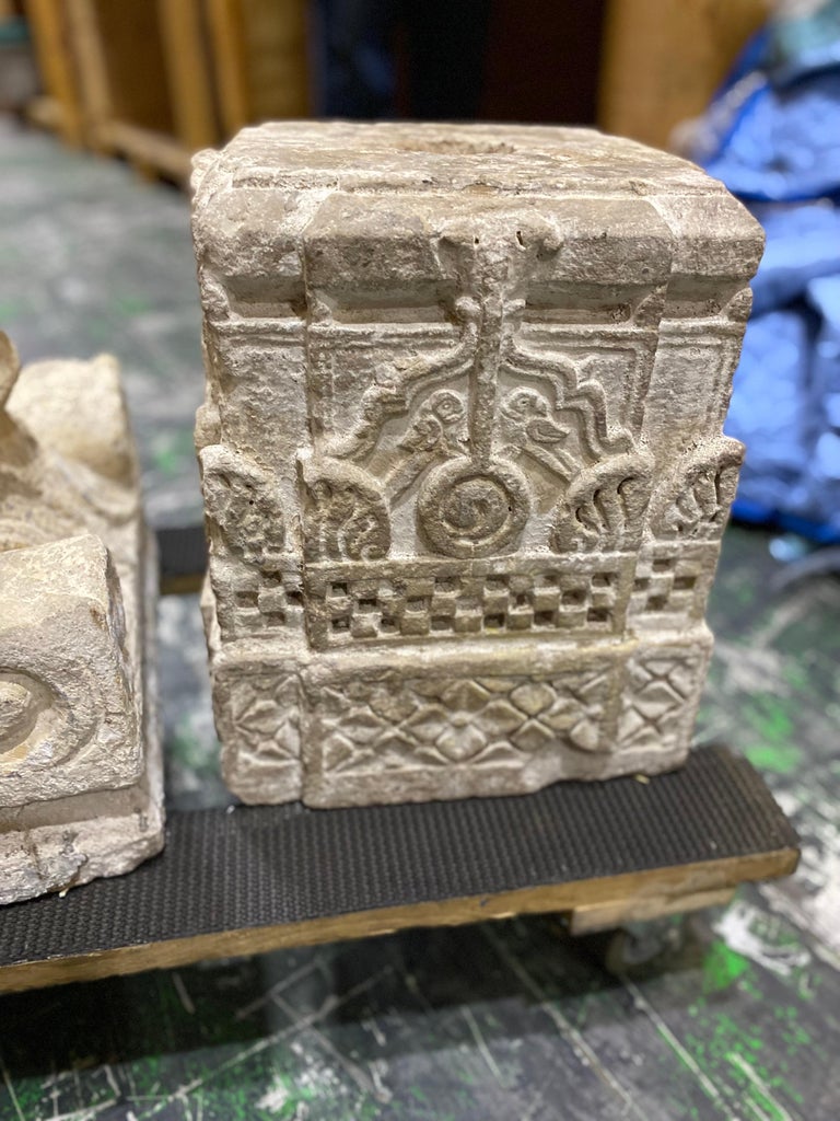 Architectural Stone Fragment from India, Early 20th Century For Sale at ...