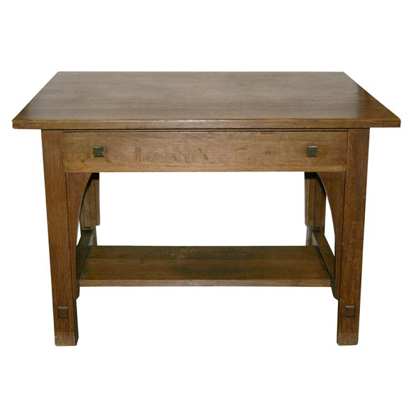 Limbert Mission Desk at 1stDibs