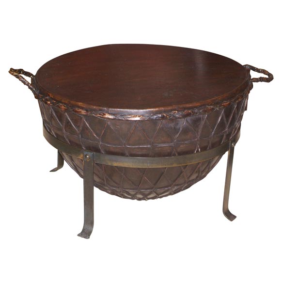 Nepali Drum at 1stDibs